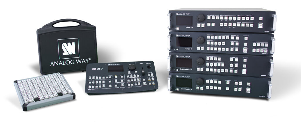 Analog Way aktualisiert Software der Midra 4K-Familie