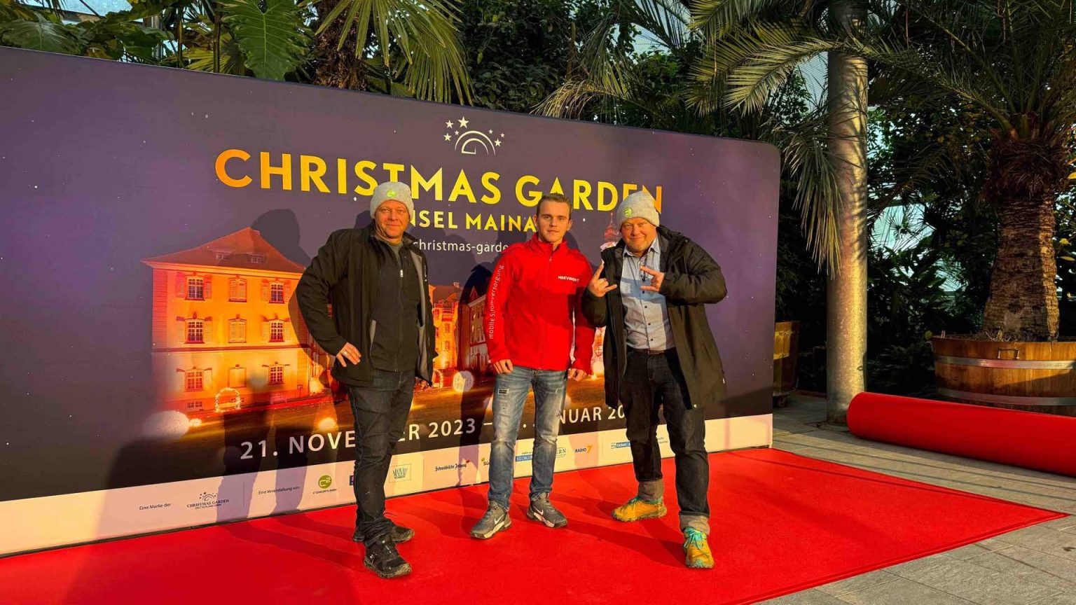 Meevi-rent unterstützt Christmas Garden 2023/2024