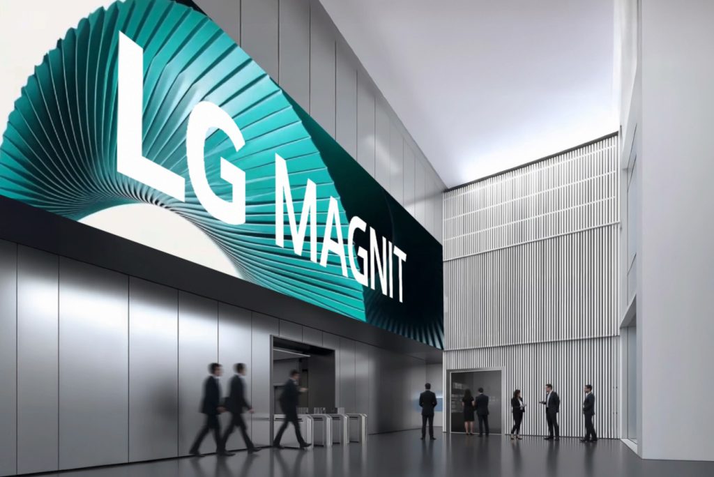LG präsentiert neues LG Magnit Micro LED Display auf der ISE